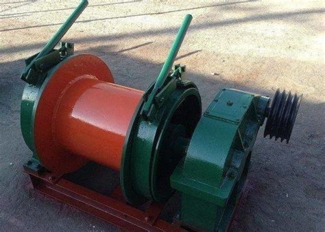 Kn Light Weight High Speed Electric Winch With Wire Rope