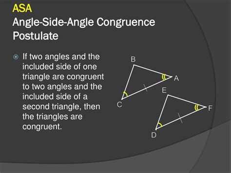 Ppt Proving Δ S Are Sss Sas Hl Asa And Aas Powerpoint Presentation Id 6234186