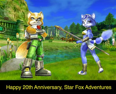 Star Fox Adventures 20th Anniversary By Disneydude15 On Deviantart
