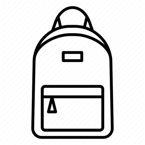Backpack Bag Travel Hiking Icon Download On Iconfinder