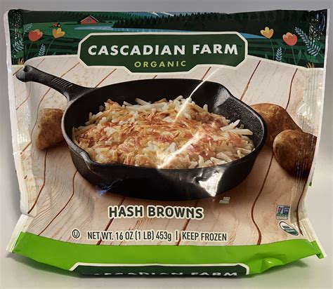 Cascadian Farms Organic Hash Browns Packaged Food Reviews