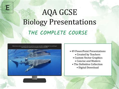 Aqa Gcse Biology Presentations The Complete Course Teaching Resources