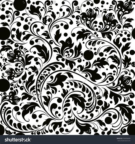 Seamless Pattern Background Texture Textile Wallpaper Stock Vector Royalty Free