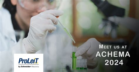 Proleit On Linkedin Proleit Achema Chemical Industry Processcontrol Plantit Automation