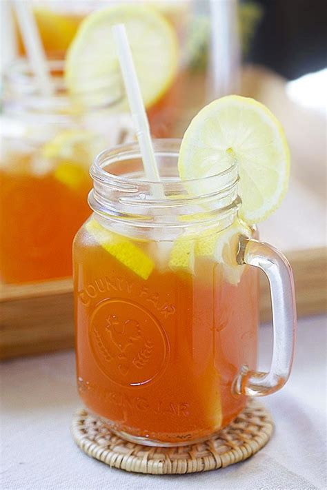 Ginger Lemongrass Detox Iced Tea Rasa Malaysia