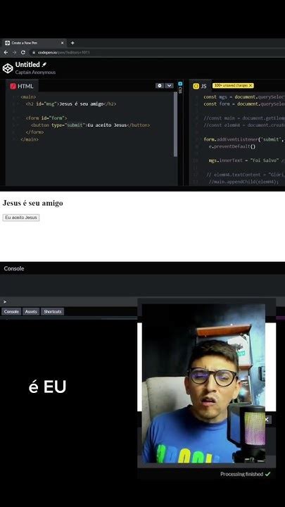 Inserindo Texto Via Javascript No Html Shorts Html Javascript Tipscode Youtube
