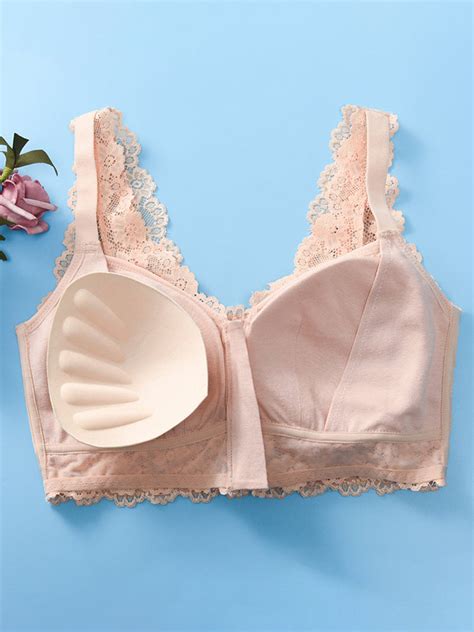 Front Zipper Lace Bra Lunas Wish