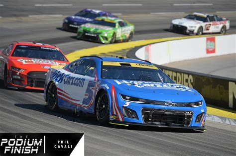 Kyle Larson Scores Scrappy Sixth At Martinsville The Podium Finish
