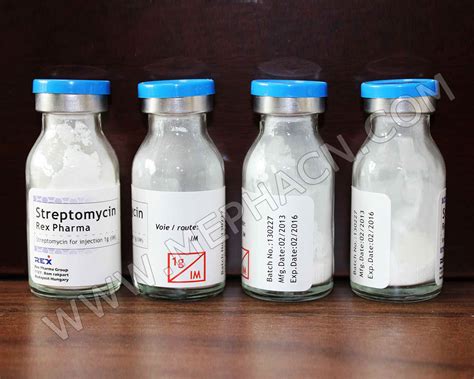 Streptomycin For Injection 1g Hebei Mepha Co Ltd