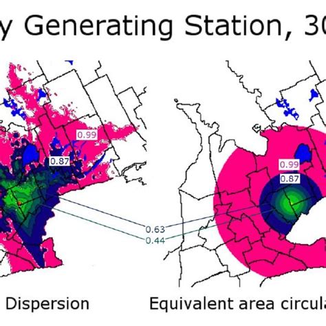 aermod modeled ground level annual average no 2 concentration increases