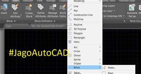 Cara Membuat Attribute Di Autocad 2019