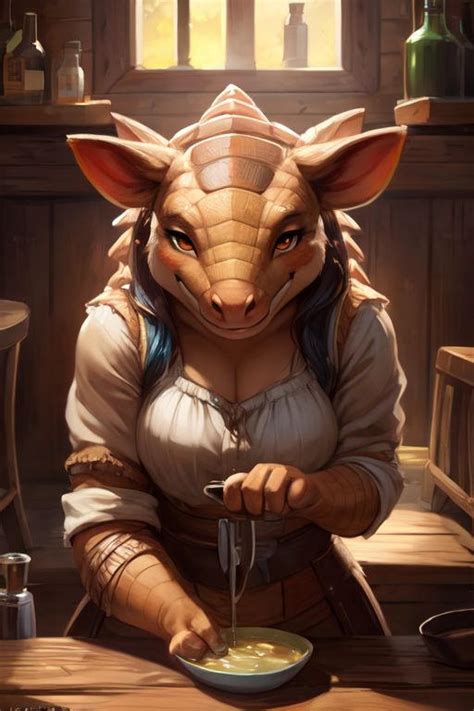 Texas Anthro Female Armadillo By Huthro On Deviantart