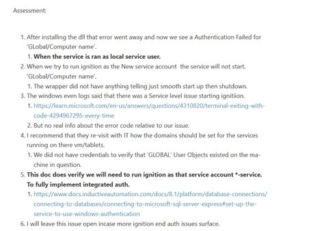 Issue With Ignition Connecting To Mssql Server Ignition Inductive