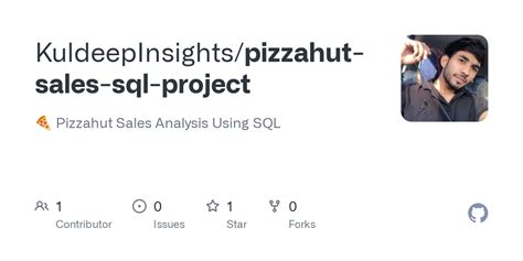 Github Kuldeepinsightspizzahut Sales Sql Project 🍕 Pizzahut Sales Analysis Using Sql