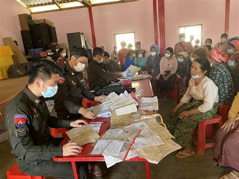 မိုင်းနောင်မြို့တွင် ပန်းခင်းစီမံချက်ဖြင့် အိမ်ထောင်စုလူဦးရေစာရင်းနှင့