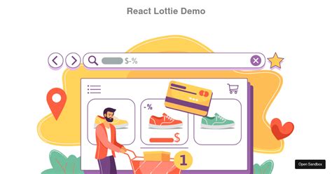 Lottie Animation Codesandbox