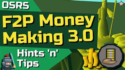 Osrs F2p Money Making 30 Osrs Hints And Tips Youtube
