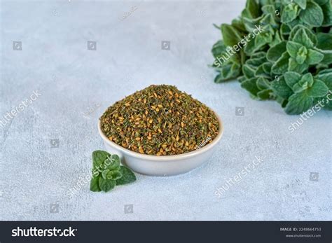Mixed Spice Zaatar Zatar Iwith Fresh Stock Photo 2248664753 | Shutterstock