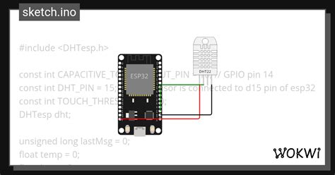 DHT ESP32 Cap Wokwi ESP32 STM32 Arduino Simulator