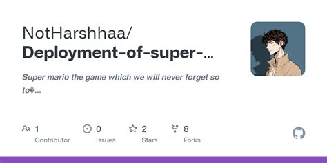 GitHub NotHarshhaa Deployment Of Super Mario On Kubernetes Using