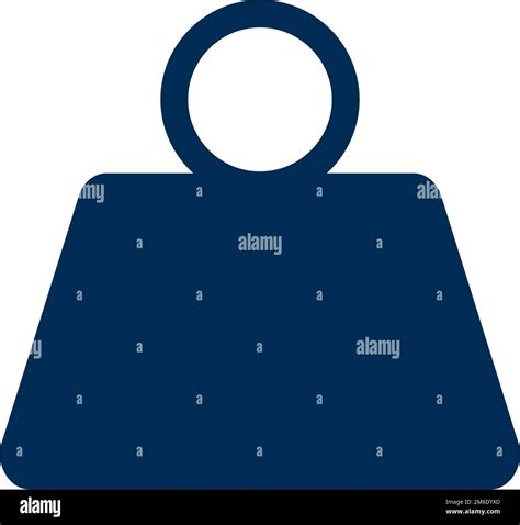 Weight Silhouette Icon Heavy Icon Editable Vector Stock Vector Image