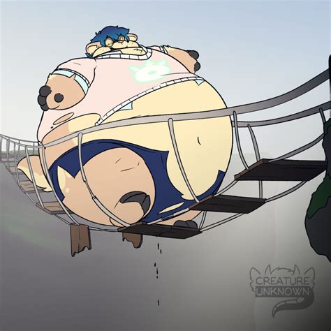 Rule 34 Big Ass Bubble Butt Creatureunknowm Furry Huge Ass Inflation