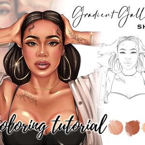 Procreate Coloring Tutorial Beginner Artists Coloring Procreate Skin Brushes Face Coloring Tools