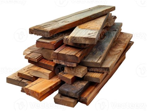 Ai Generated Textured Rough Wood Planks Pile 36334074 Png
