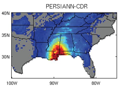 Persiann Cdr Precipitation Estimation From Remotely Sensed Information Using Artificial Neural
