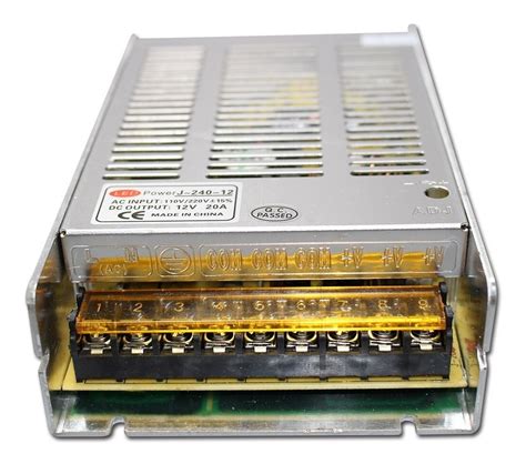 Interruptor De Fuente De Alimentación De 12v 20a 240w Led Envío Gratis