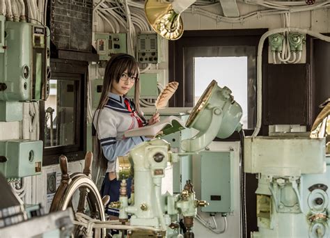 Ooyodo Kantai Collection Kantai Collection KanColle Anime Cosplay Anime Аниме