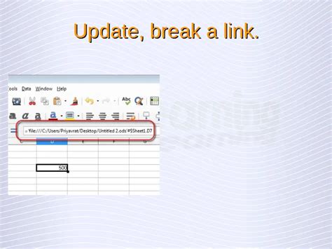 Advanced Spreadsheets Link Data Within A Spreadsheet Between