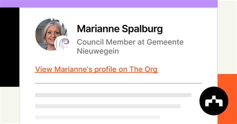 Marianne Spalburg Council Member At Gemeente Nieuwegein The Org