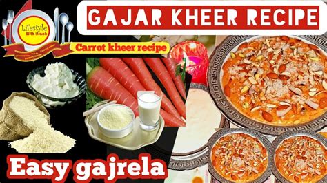 Gajrela Banane Ka Tarikagajar Kheer Recipe Pakistanihow To Make