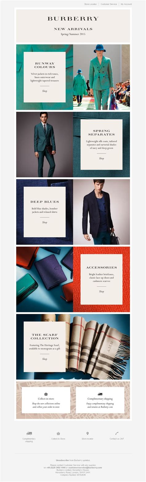 Burberry The Layout Colors Use Of Textures And Consistency In Typography Are All Flaw
