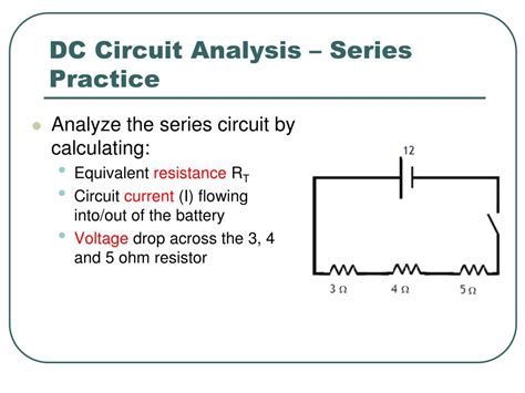 PPT DC Circuit Analysis PowerPoint Presentation Free Download ID