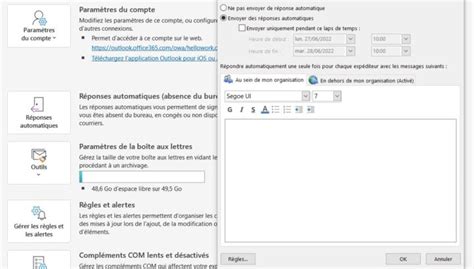 Vacances Comment Programmer Un Message D Absence Sur Outlook Hellowork