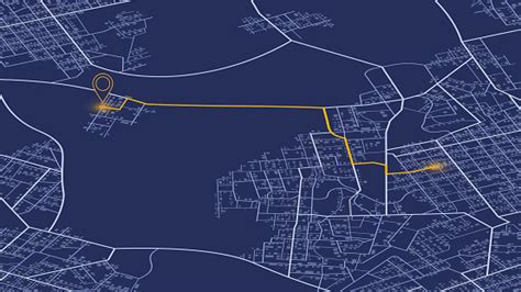 ルート等尺性都市地図上のピンでマークされた場所ナビゲーション ピン通り道路家の標識が記載された一般的な市内地図抽象的なマップの背景編集可能な