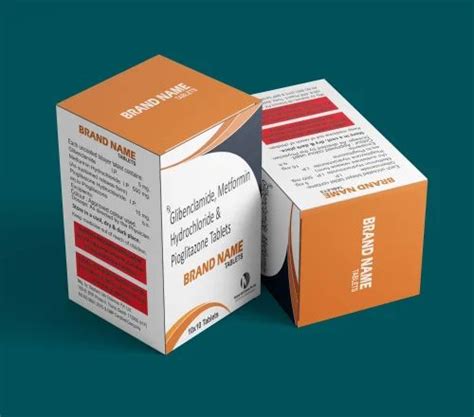 Glibenclamide Metformin Hydrochloride And Pioglitazone Tablets At Rs 950box In Baddi
