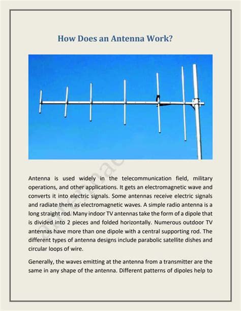 Antenna Presentation Ppt Pptx