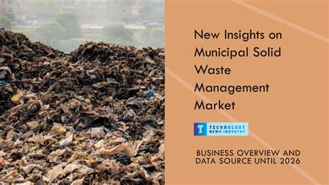 Municipal Solid Waste Management Market New162 Insights Report