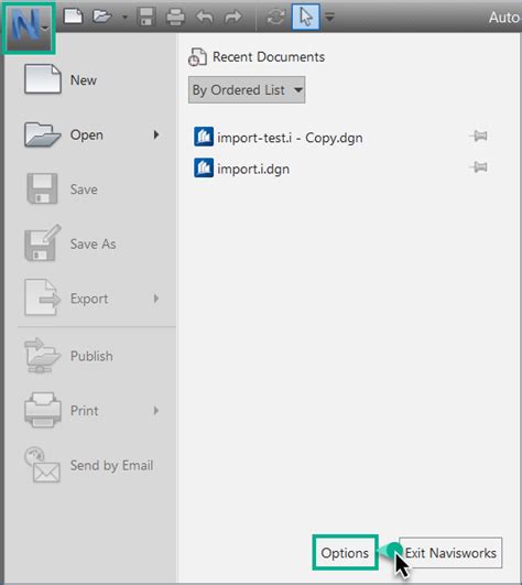 Prostructures Opening Imodel I Dgn Files In Autodesk Navisworks
