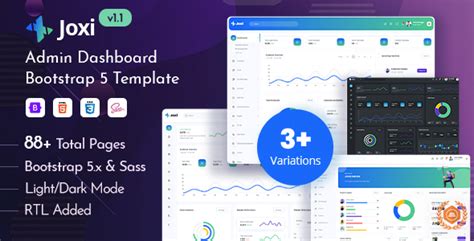 Joxi Bootstrap 5 Admin Dashboard Template Graphicfort