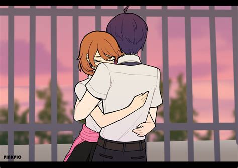 Yuuki Makoto And Takeba Yukari Persona And 2 More Drawn By Pinkpio1