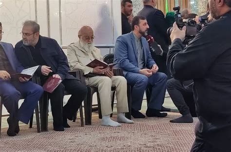 برگزاری مراسم اربعین شهید امیرعبداللهیان و دیگر شهدای خدمت در حرم عبدالعظیم حسنی ع عکس