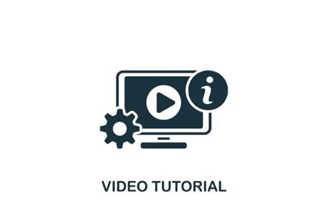 Video Tutorial Icon Graphic By Aimagenarium Creative Fabrica