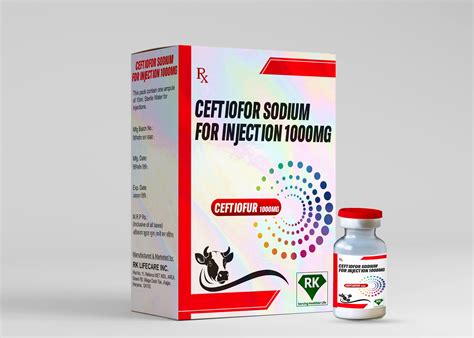 Manufacturers And Suppliers Of Ceftiofur Sodium For Injection 1000mg