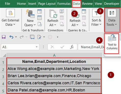 How To Paste Comma Separated Values Into Excel 4 Easy Ways Excel Insider