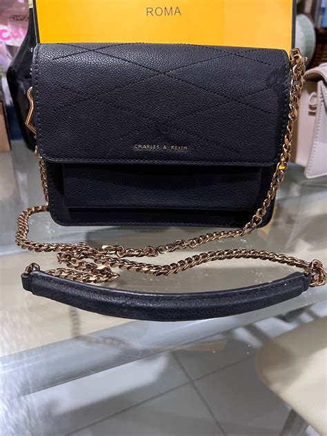 Charles Keith Sling Bag Women S Fashion Bags Wallets Shoulder Bags On Carousell