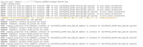 180nm Calibre PEX Errorespecially Calview Setup Error Forum For Electronics